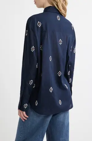 Rag & Bone Connie Embellished Button-up Shirt - Sal