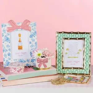 Totalee Gift Floral Photo Frame Ceramic
