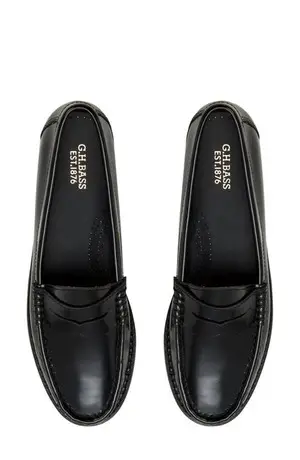 G.H.BASS Blythe Penny Loafer - Black
