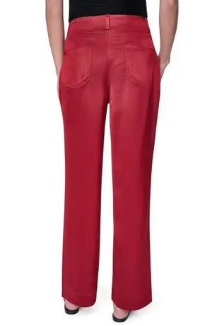 Dkny Contrast Stitch Straight Leg Pants
