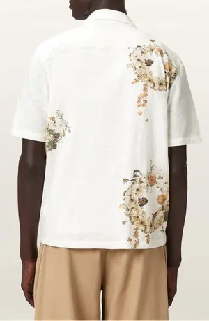 ALLSAINTS Fleur Lis Camp Shirt