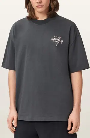 ALLSAINTS Pentacle Crewneck T-shirt