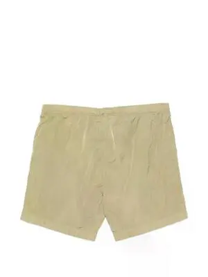 C.P. COMPANY Logo Patch Swim Shorts - Green