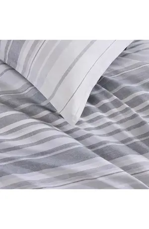 Tommy Hilfiger Bold Stripe Texture Cotton Percale Comforter & Shams Set