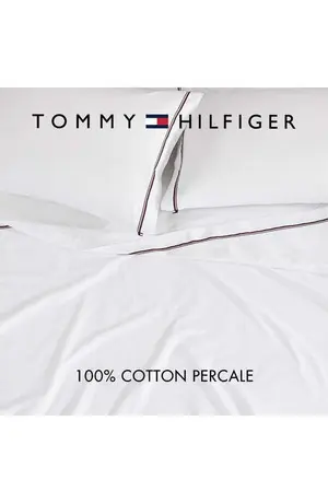 Tommy Hilfiger Global Stripe Cotton Percale Sheet Set