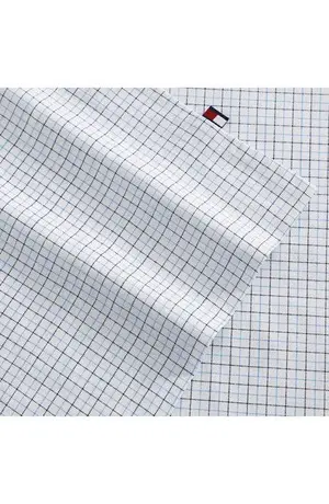 Tommy Hilfiger New England Plaid Cotton Percale Sheet Set - Blue