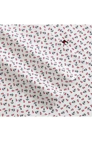 Tommy Hilfiger Atlantic Anchors Cotton Percale Sheet Set