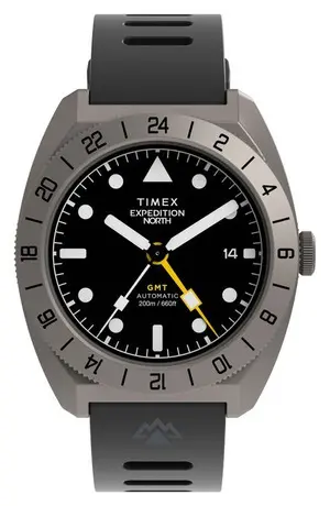 Timex® Expedition North® Titanium Automatic Gmt Watch - Black