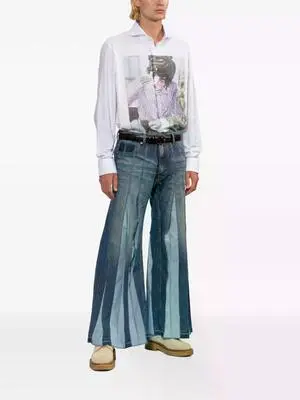 Junya Watanabe Graphic-print Shirt