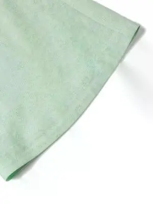 Shanghai Tang Jacquard Blouse With Gold-tone Buttons - Green