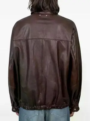 STEIN Zip-up Leather Jacket