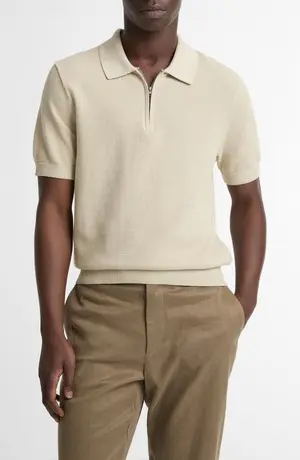 Vince Spread Collar Polos For Men