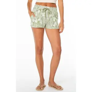 Women's Tropical Floral Knit Shorts