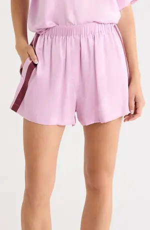 Silk Pajama Shorts