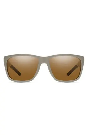 SMITH Smith Longfin Elite 59mm Sunglasses Tan/brown
