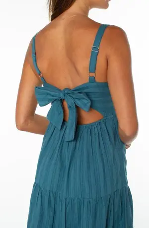 Roxy Clearwater Tiered Maxi Dress - Dragonfly