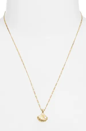 CHILD OF WILD Stonesteps" Shell Pendant Necklace With Starfish And Zirconia