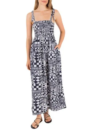 Hurley Beach Club Midi Sundress