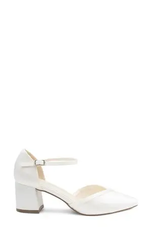 TOUCH UPS Charla Ankle Strap Pointed Toe Pumps