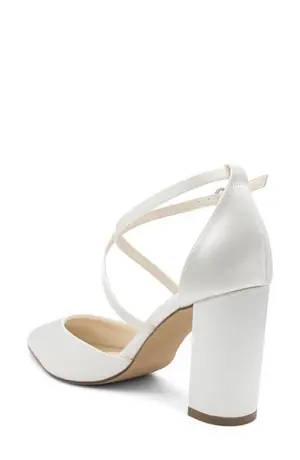 TOUCH UPS Ankle Strap Pointed Toe Pumps
