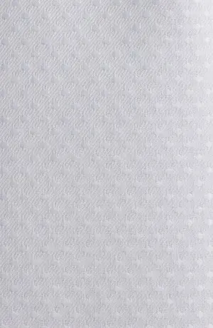 1863 BY ETERNA Modern Fit Dot Pattern Non-iron Cotton Dobby Dress Shirt - White