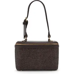 Mango Raffia Toiletry Bag