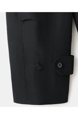 Mango Cotton & Linen Blend Zip Jacket - Black