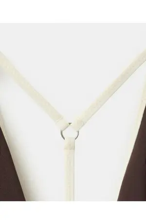 Mango Plunge Racerback One-piece Swimsuit