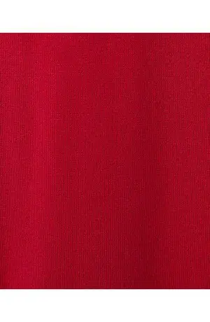 Mango Sleeveless Knit Midi Dress - Red