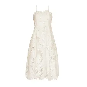 SOHUMAN Akech Lace Midi Dress