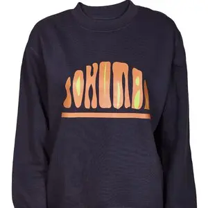 SOHUMAN Kennedy Organic Cotton Sweatshirt - Blue