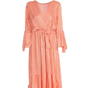 SOHUMAN Seasc Midi Dress - Orange