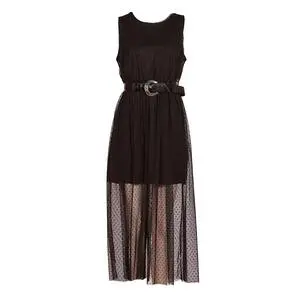 SOHUMAN Sculptural Mini Dress With Belt