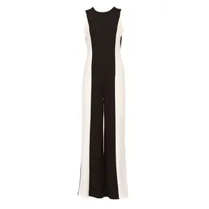 SOHUMAN Bessette Color Block Jumpsuit - Black