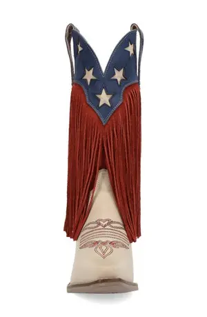 DINGO Wild N Free Fringe Western Boots