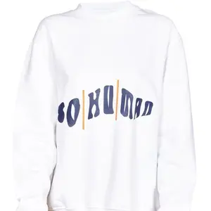SOHUMAN Trei Organic Cotton Sweatshirt - White