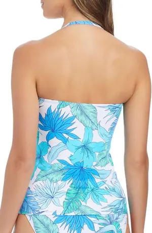 BLEU BY ROD BEATTIE Draped Tankini Top