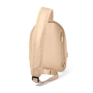 BAGGALLINI Waverly Woven Sling - Desert Sand Woven Twill