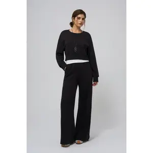 JUANA Hemp Essentials Fleece Sweatpants - Black