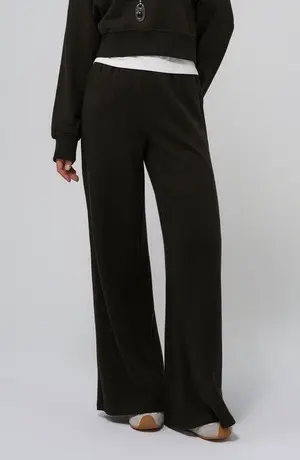 JUANA Hemp Essentials Fleece Sweatpants - Black