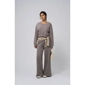 JUANA Hemp Essentials Fleece Sweatpants - Gray