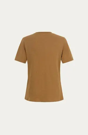 JUANA Hemp Blend Crewneck T-shirt - Burnt Orange