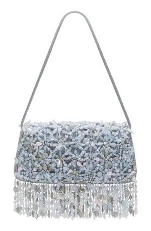Women's Crystal Monogram Shoulder Bags