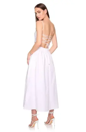 Susana Monaco Cotton Poplin Midi Skirt