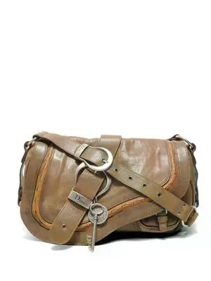 Dior Gaucho Shoulder Bag - Brown