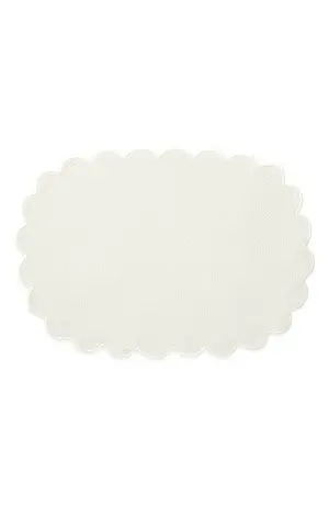 MATOUK Savannah Gardens Set Of 4 Placemats - Bone