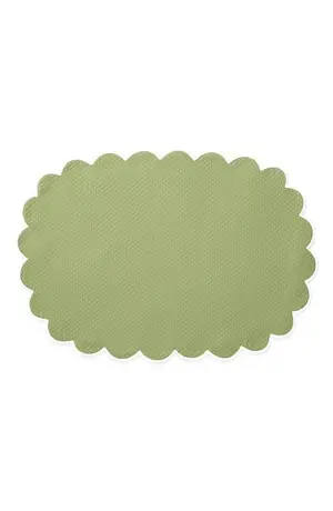 MATOUK Savannah Gardens Set Of 4 Placemats - Spring Green