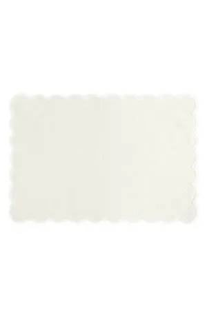 MATOUK Savannah Gardens Set Of 4 Placemats Bone