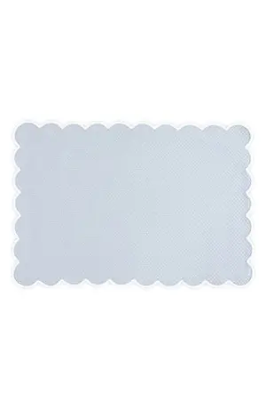 MATOUK Savannah Gardens Set Of 4 Placemats - Light Blue