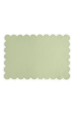 MATOUK Savannah Gardens Set Of 4 Placemats - Spring Green